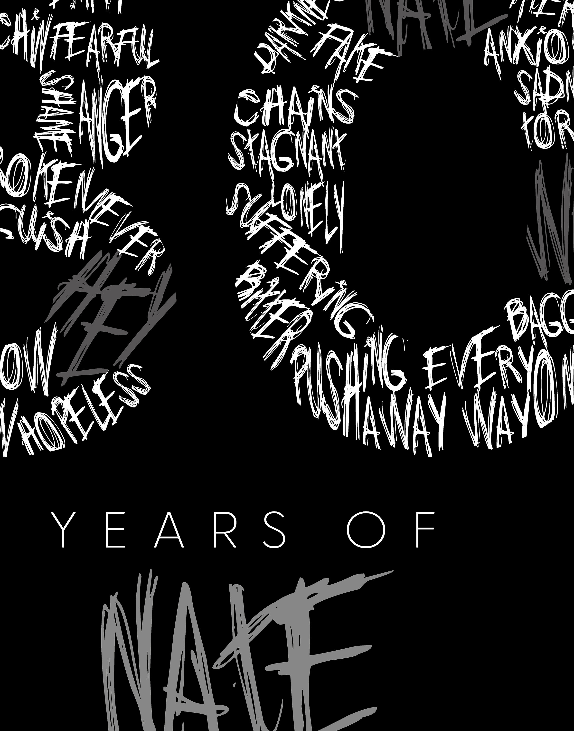 NF Hope Poster NF Art 30 Years of Nate Gift Music Lovers - Etsy