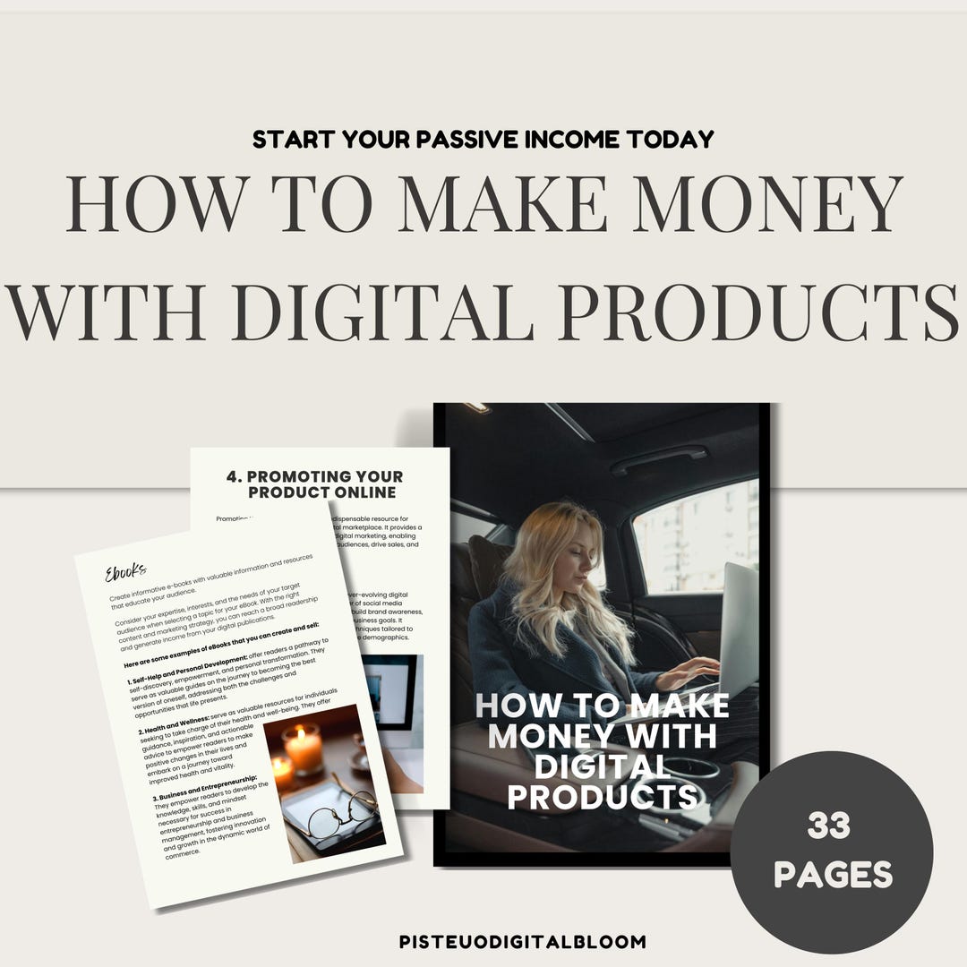 How to Make Money With Digital Products on Social Media| Beginners ...