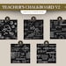 Teacher Blackboard Chalk Digital Paper | Classroom Kids Background ...