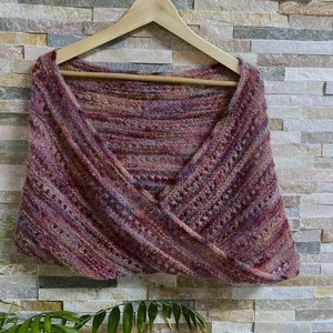 Kit to Knit Shawl With Circular Knitting Needles Yarn and Pattern ...