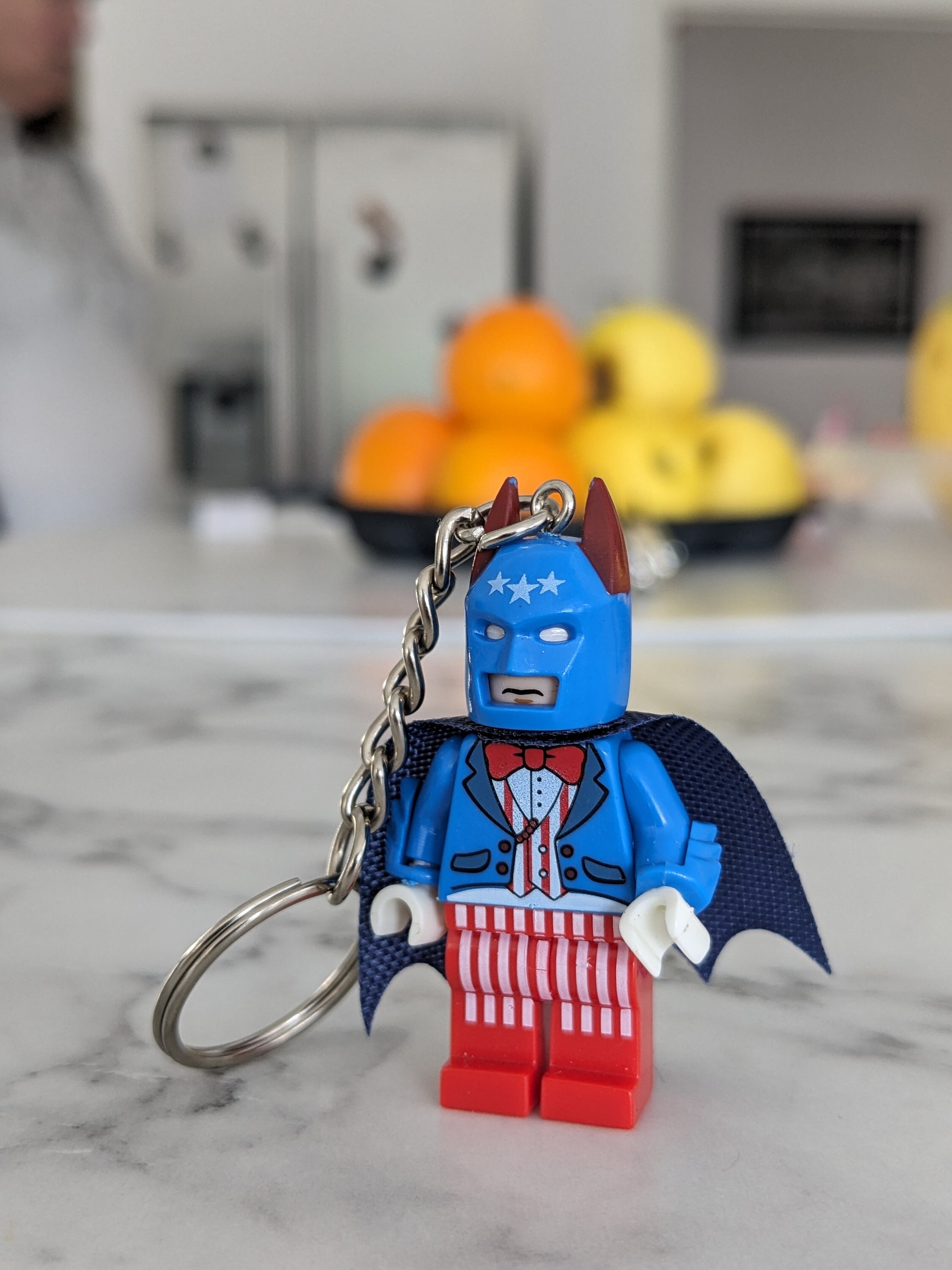 Keyring Batman Minifigure Mini Figure Keychain's, Choose Your Batman ...
