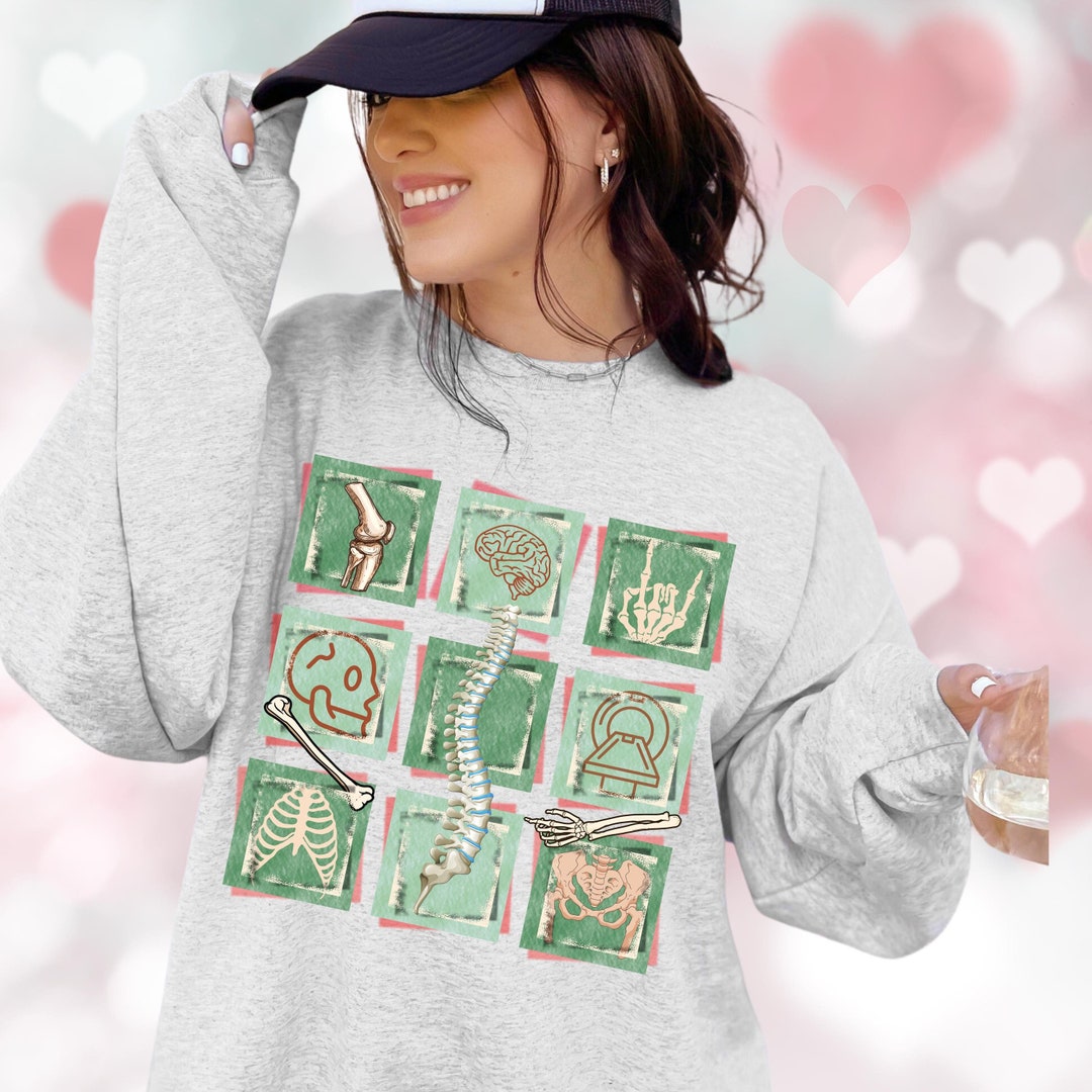 Radiology Spine Sweatshirt: X-ray Tech Crewneck Gift - Etsy
