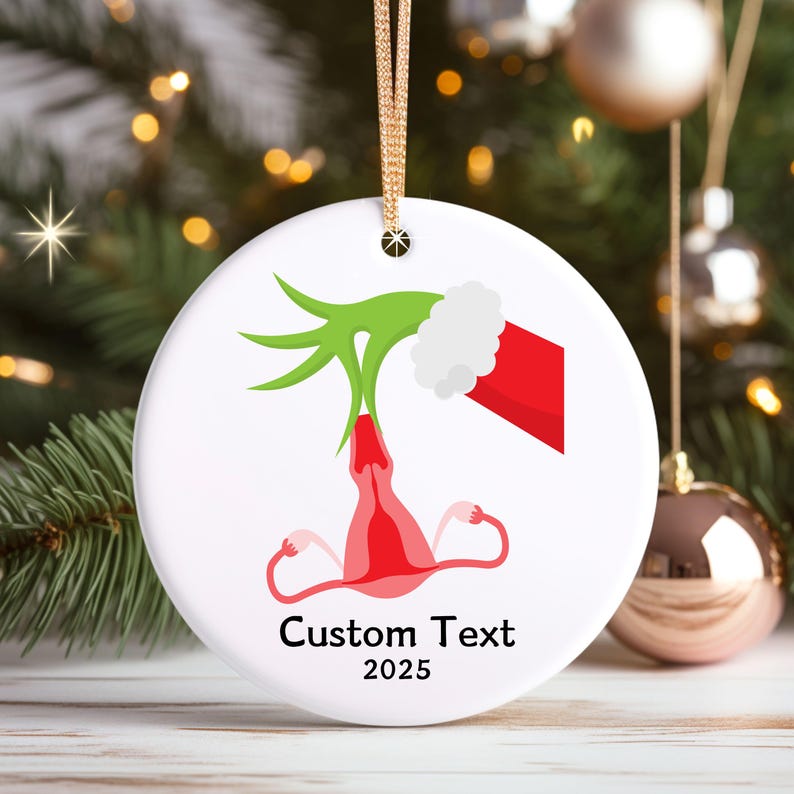 Funny Uterus Christmas Ornament Nurse Midwife Doula Gift Feminism ...