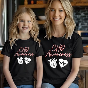 CHD Awareness Heart Warrior Shirts Anatomical Heart Disease Month ...