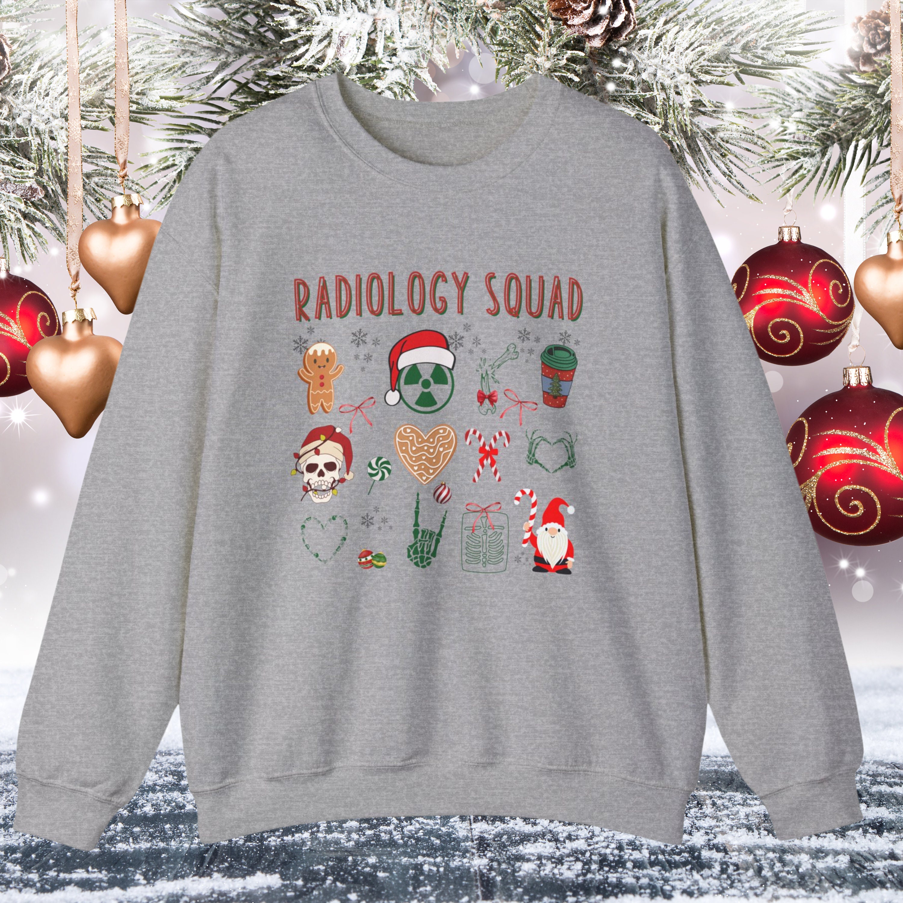 Christmas Radiology Sweatshirt: RAD Tech Crewneck Gift - Etsy
