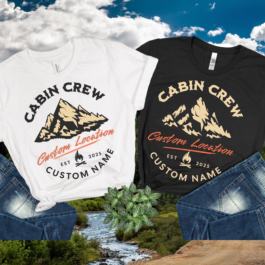 Custom Cabin Crew Shirts: Family Vacation, Lake Life Matching T-shirts ...