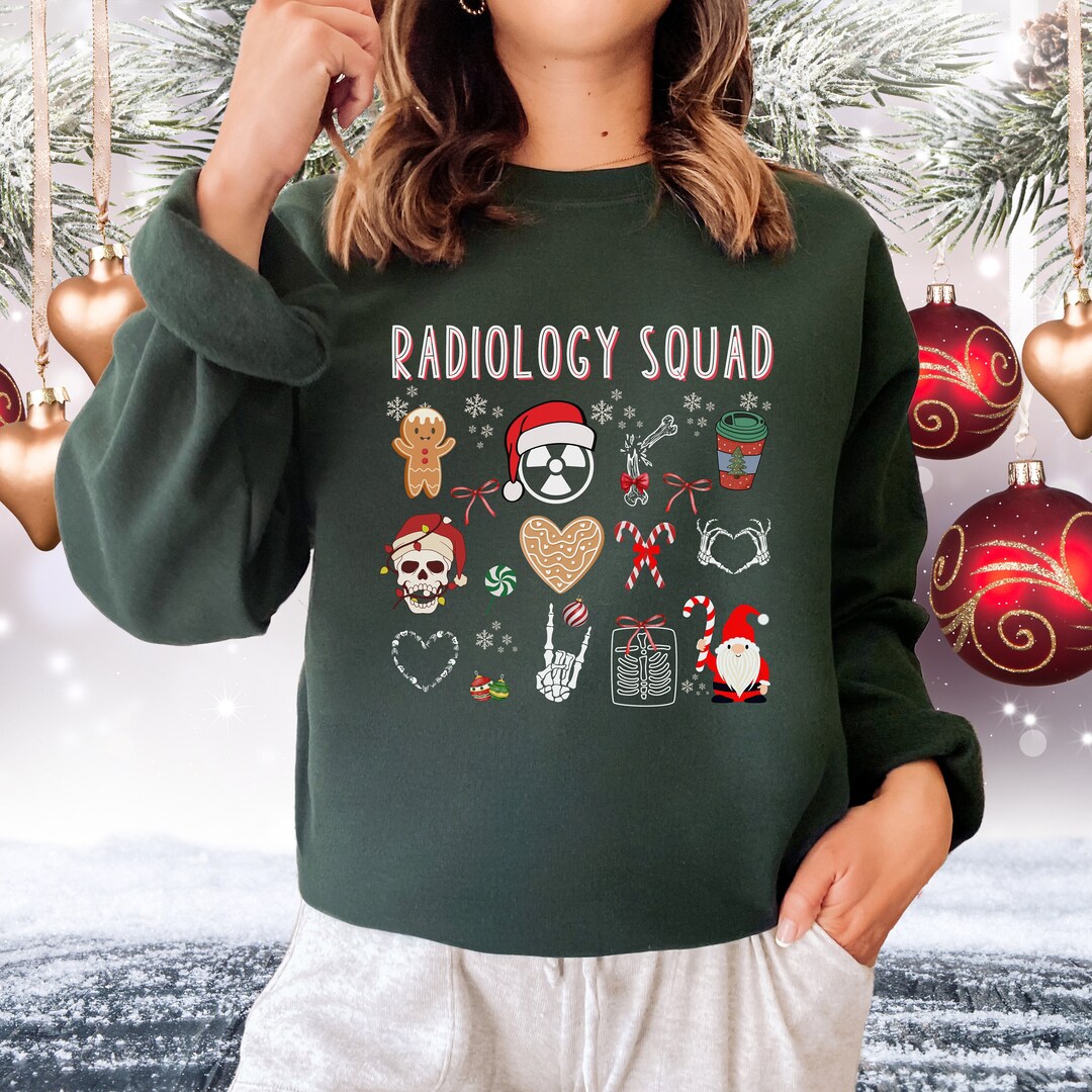 Christmas Radiology Sweatshirt: RAD Tech Crewneck Gift - Etsy