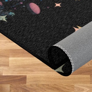 Celestial Moon Area Rug Moon Phase Astrology Rug Home Decor Boho ...