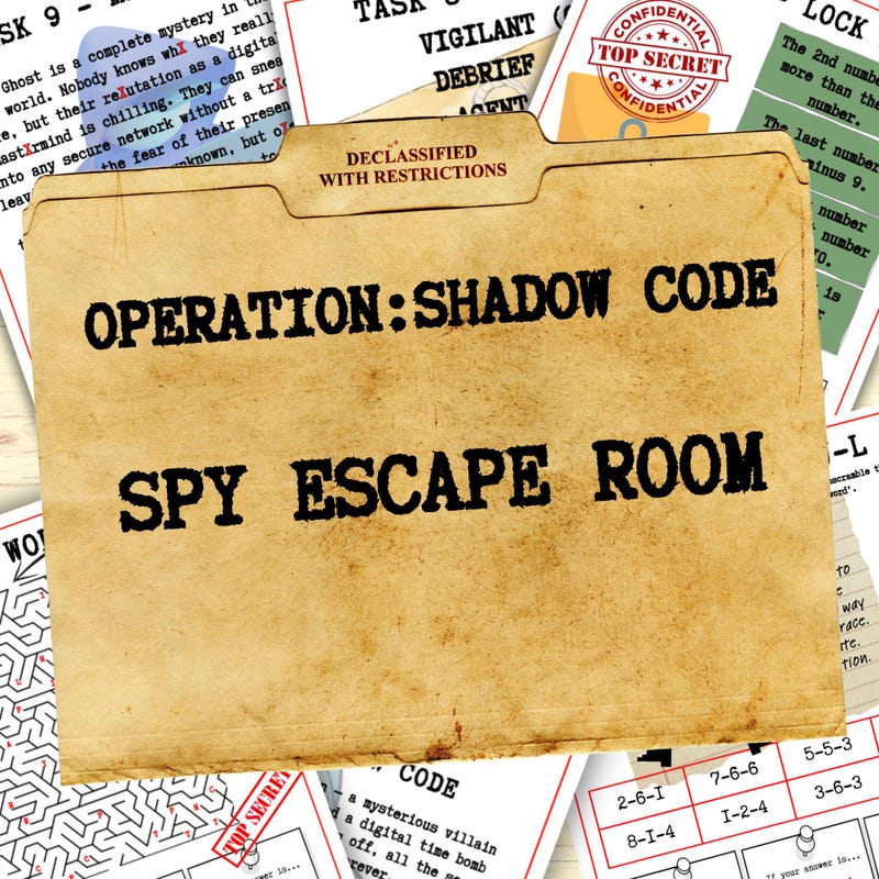 Spy Theme - Etsy