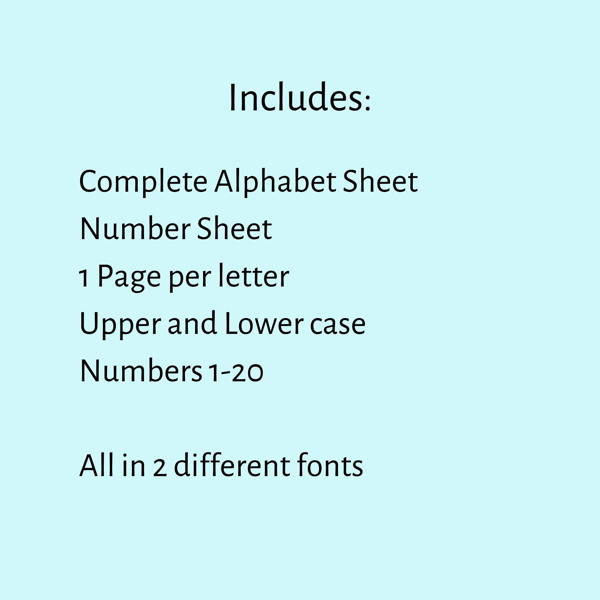 Alphabet Letter Tracing Upper and Lowercase ABC Printable - Etsy