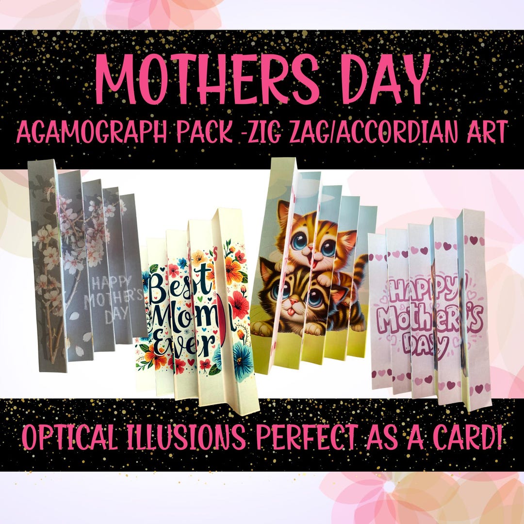 Mothers Day Agamographs for Kids, Unusual Mothers Day Cards, Mothers ...