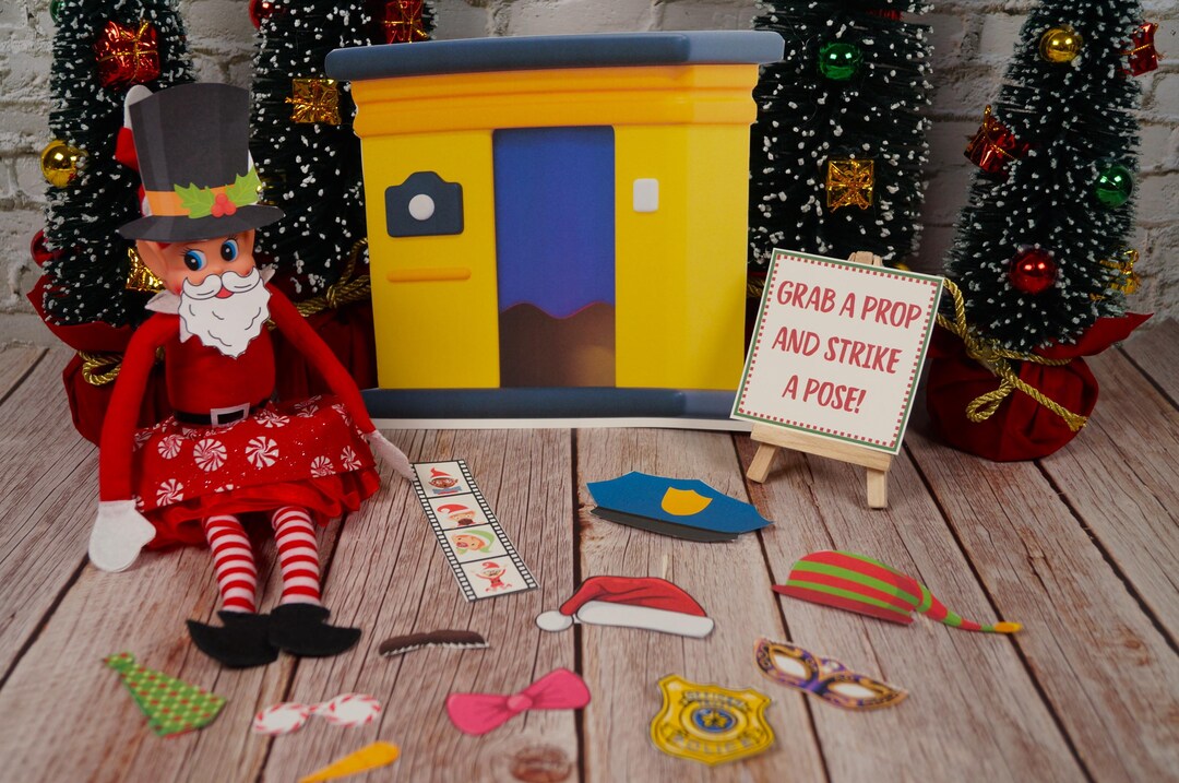 Elf Photo Booth, Photo Booth Prop, Photo Booth, Elf Ideas, Christmas ...