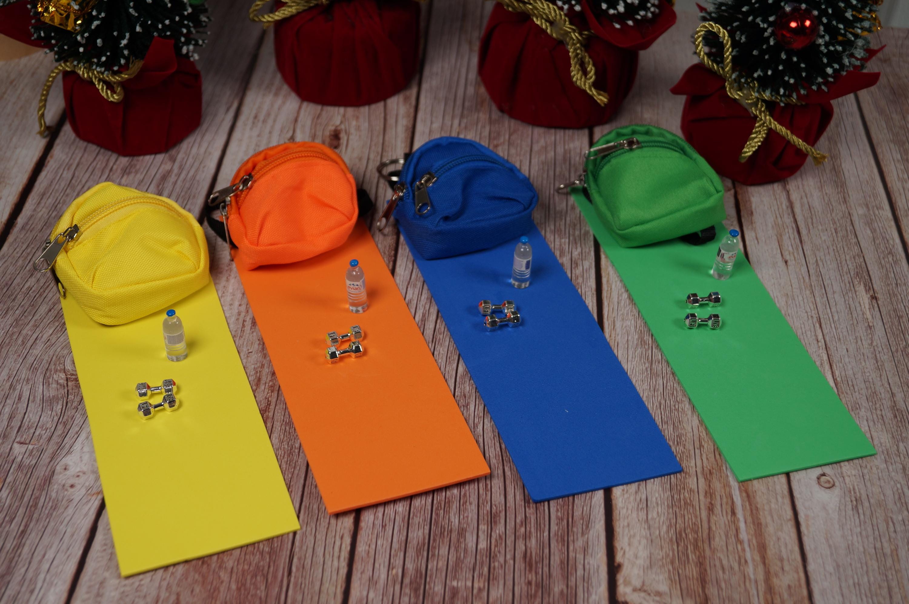 Miniature Elf Backpack & Yoga Mat Set: Christmas Elf Prop - Etsy