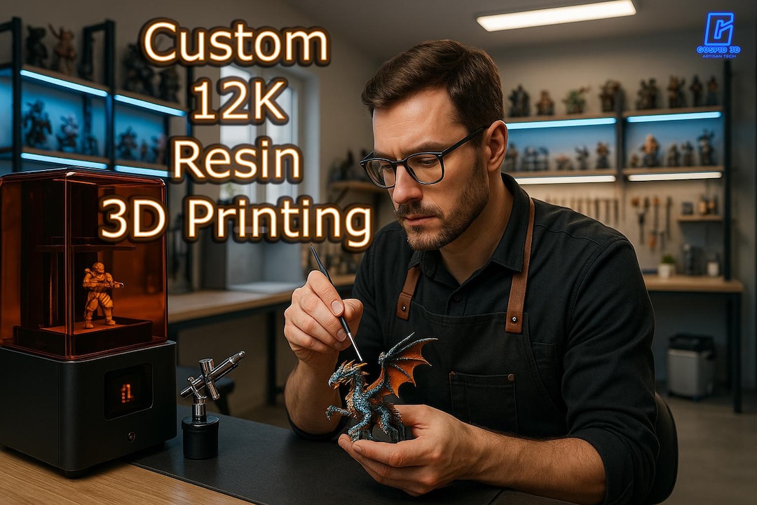 Custom Resin 3D Printing / 12K Resin Printing / On-demand Printing ...