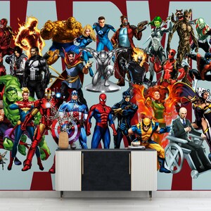 Wallpaper Border, Modern Wall Decal, 3D Papercraft, Gift for Him ...