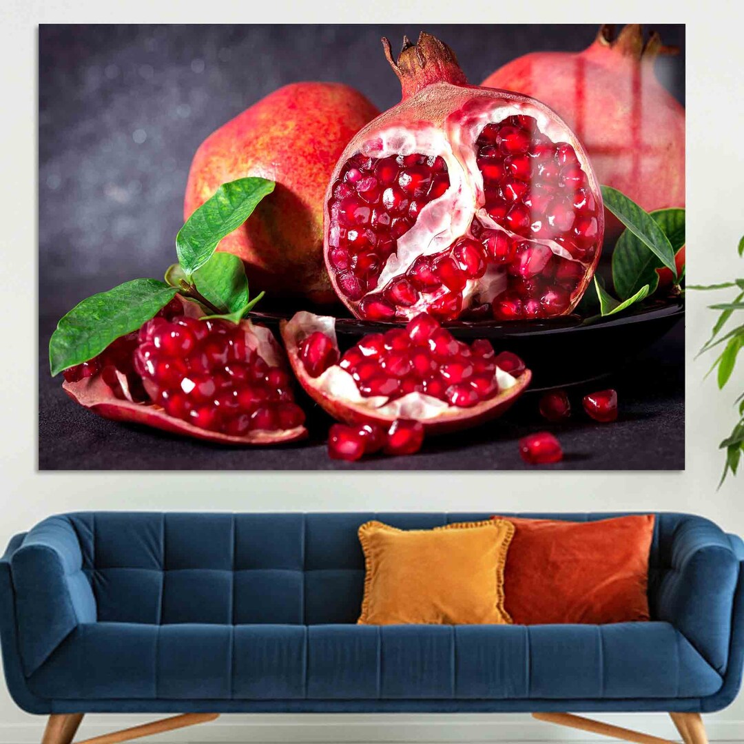 Modern Canvas Decor, Kitchen Glass Wall Art, Modern Glass Wall Art ...