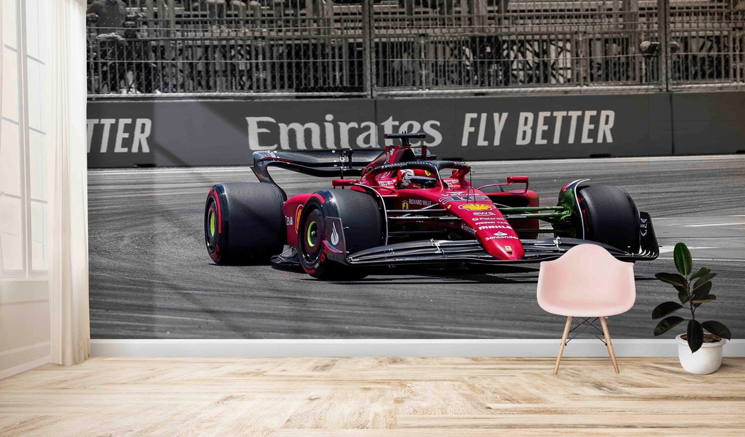 Charles Leclerc Paper Craft, Garage Wall Stickers, Ferrari Racing Paper ...