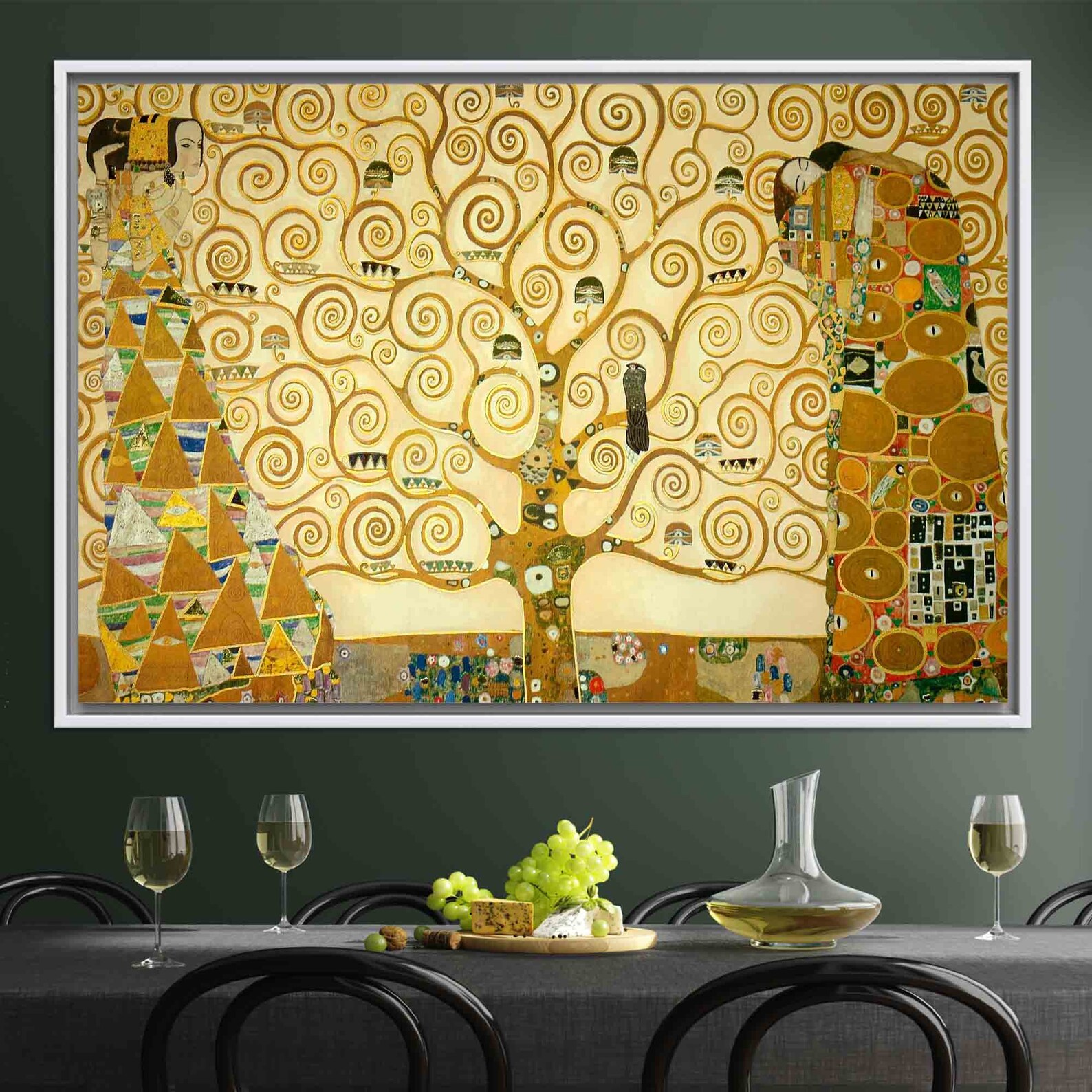 Klimt Tree of Life Canvas Wall Art: 3D Reproduction - Etsy