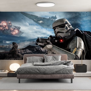 Layered Paper Art, 3D Wallpaper, Wallpaper Mural Art, Gift for the Home ...