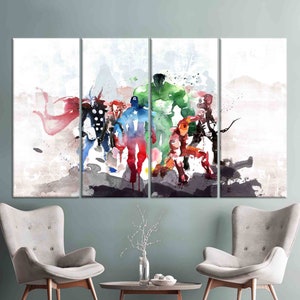 Canvas Art, Hulk Canvas Poster, Abstract Wall Decor, Boy Gift ...