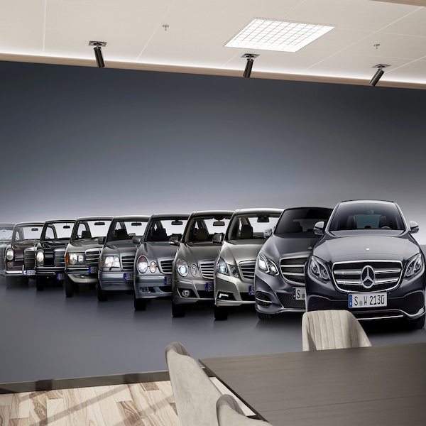 3d Mercedes Car Paper - Etsy