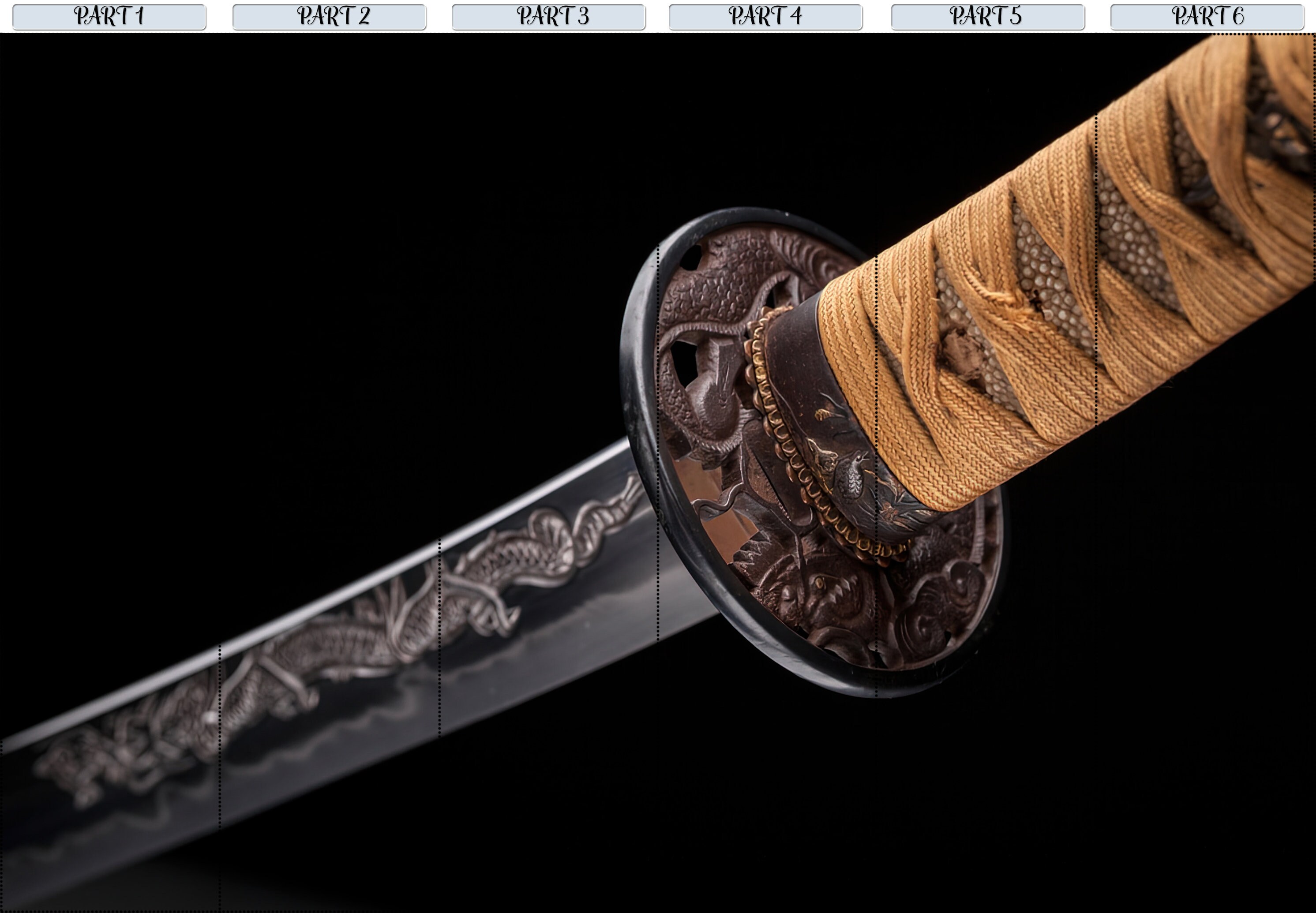 Katana Blade Wall Art Katana Wallpaper Asian Katana Wall - Etsy