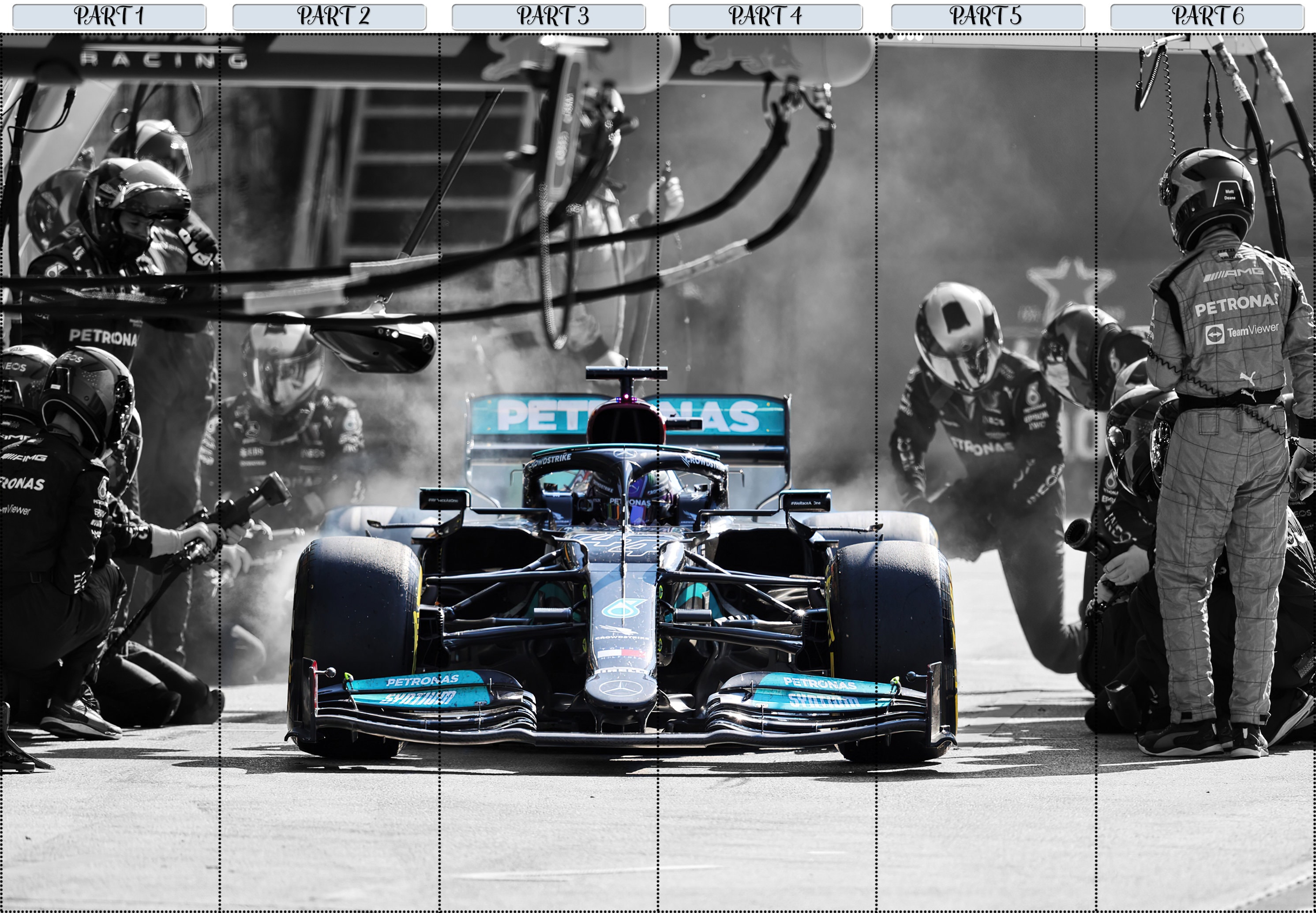 F1 Wall Paper, Lewis Hamilton Art, Pits Wall Paper, Man Cave Paper Art ...
