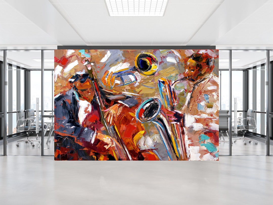 Jazz Musicians Art, Musicians Art, Music Wallpaper, Ethnic Wall Art ...