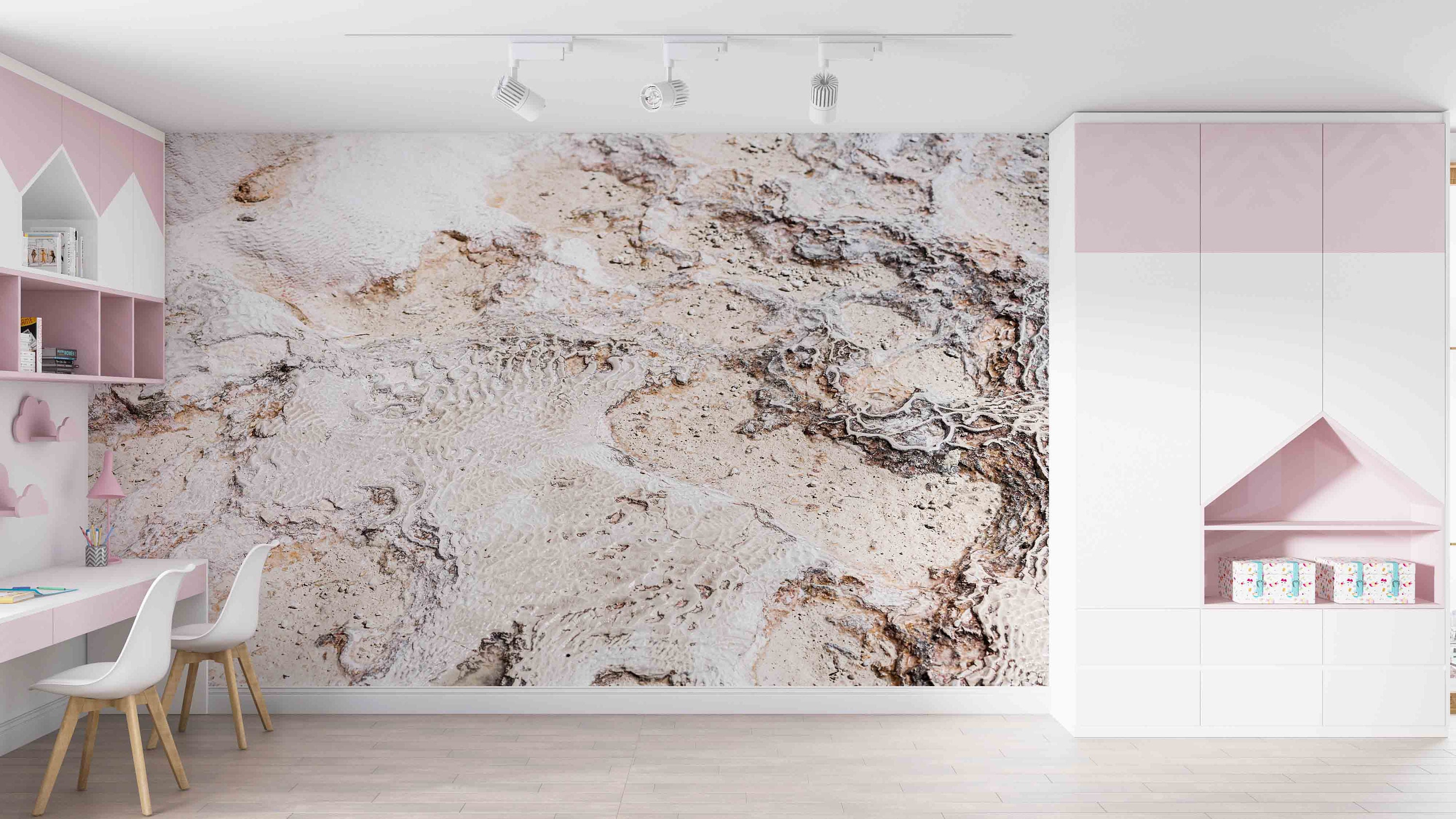 Nature Texture Mural Contemporary Wall Mural Soft Tones Wall - Etsy