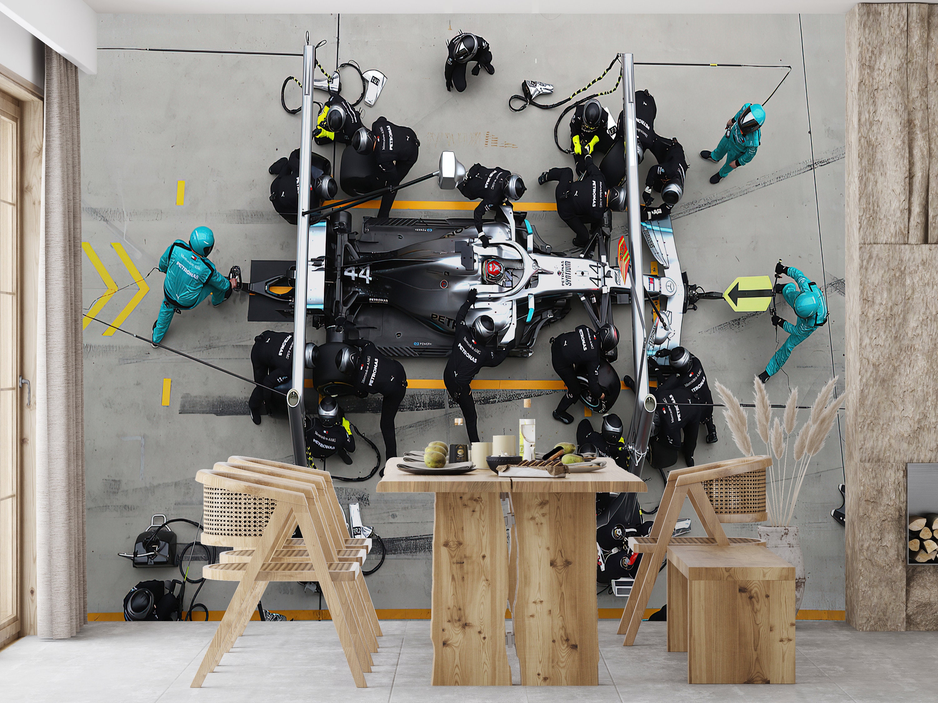 Lewis Hamilton Pit Stop Art F1 Wall Decor Motivational Art - Etsy