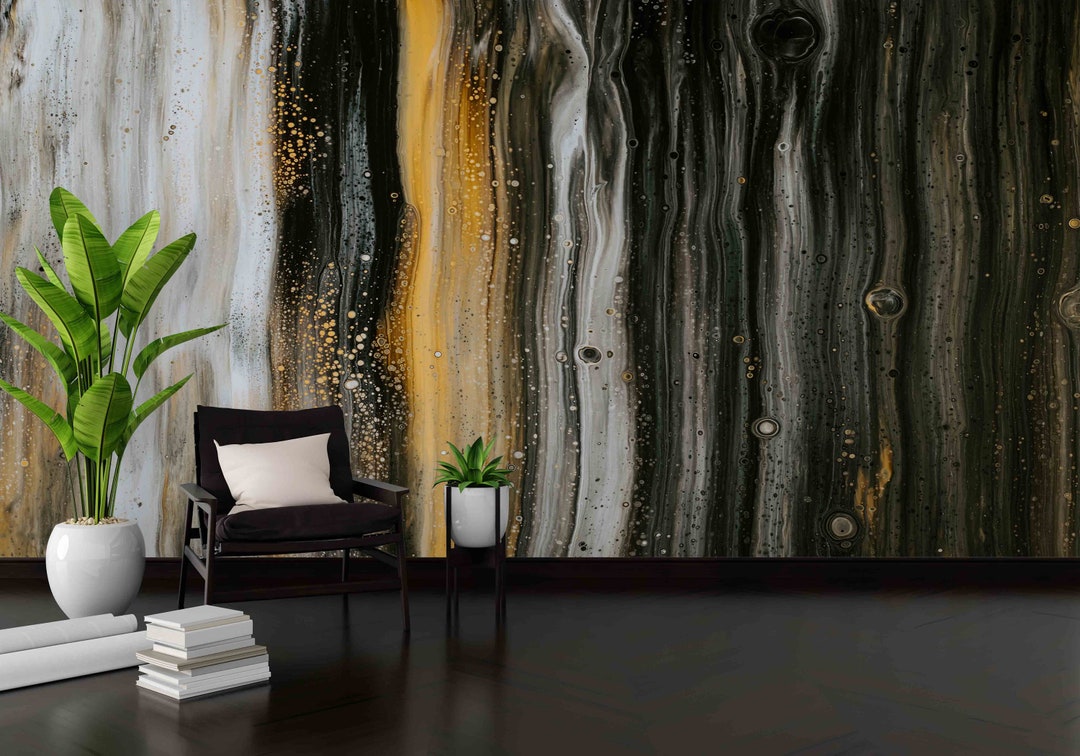 Modern Wall Poster, Abstract Design Wall Paper, Abstract Modern Digital ...