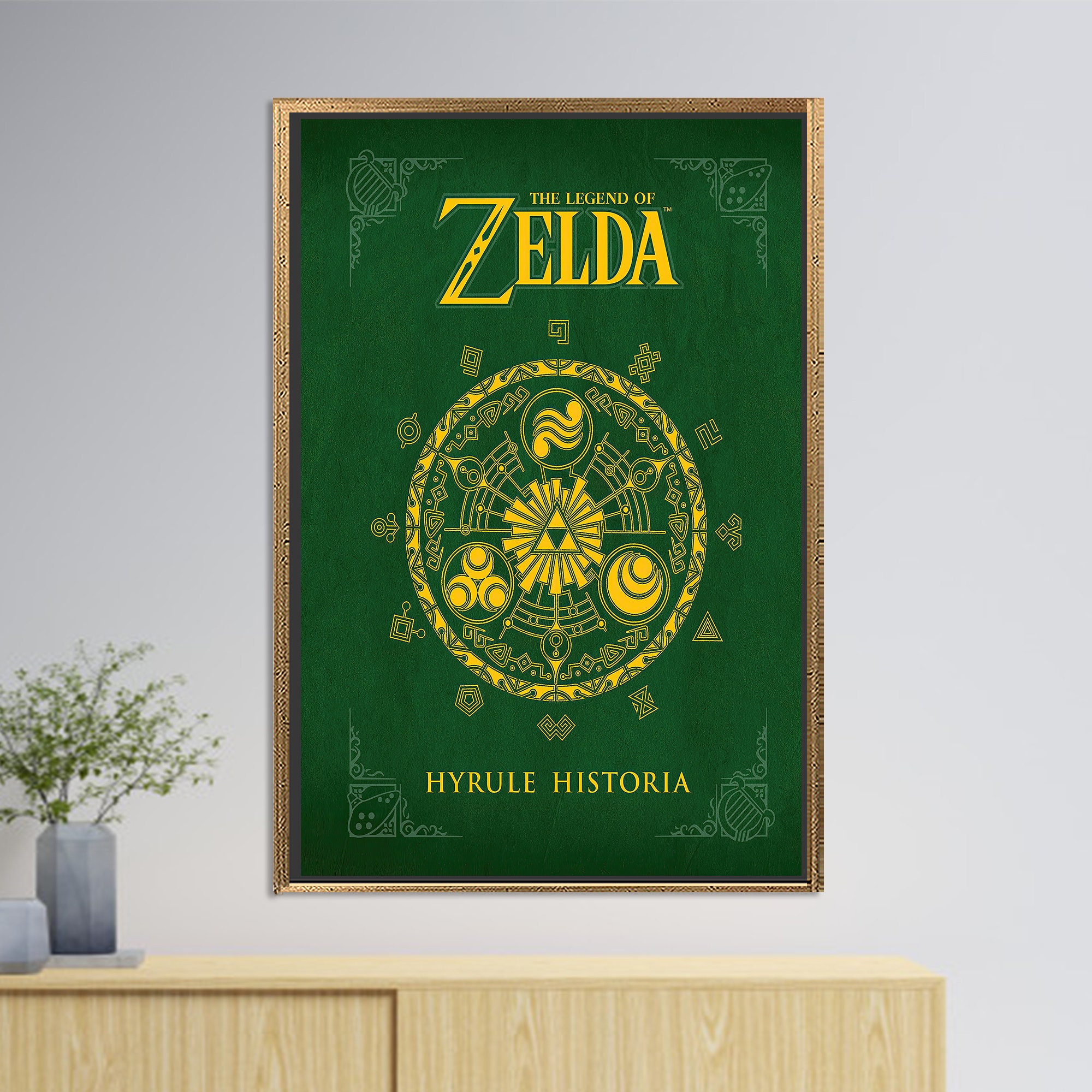 The Legend of Zelda Wall Art, Zelda Canvas Art Decor, Trendy Canvas ...
