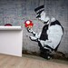 Mario Graffiti Wallpaper: Banksy Style Gaming Room Mural - Etsy
