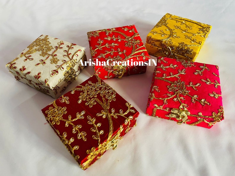 Indian Sweet Boxes, Indian Gift Box, Pooja Favors, Nikah Favors, Gift ...