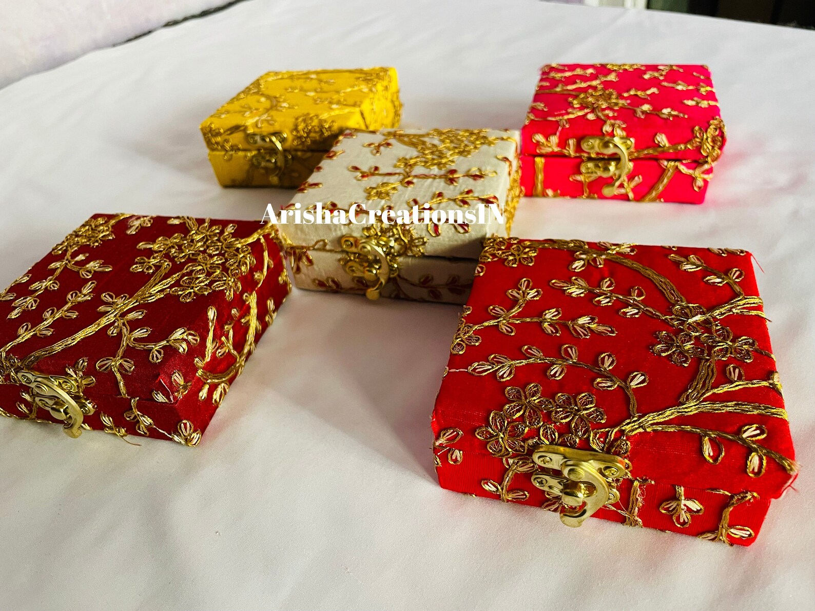 Indian Sweet Boxes, Indian Gift Box, Pooja Favors, Nikah Favors, Gift ...