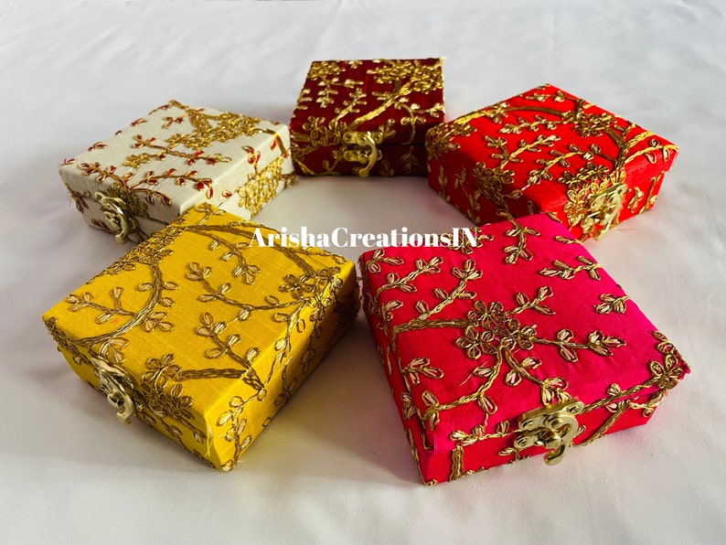 Indian Sweet Boxes, Indian Gift Box, Pooja Favors, Nikah Favors, Gift ...