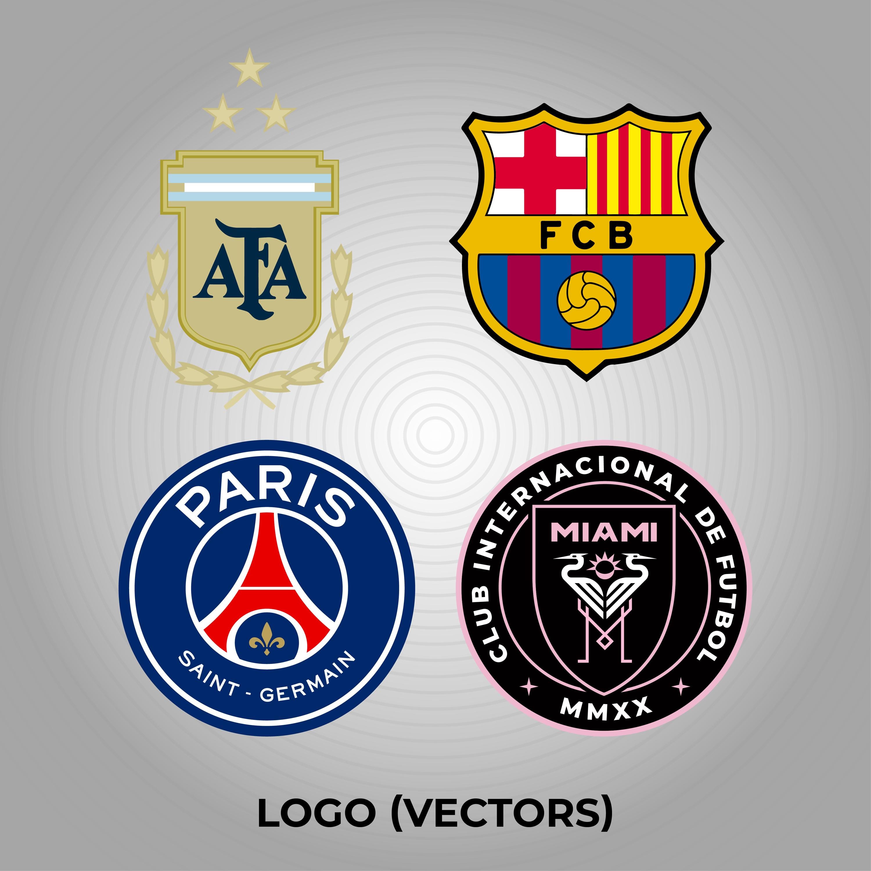 Messi Soccer Team Logo