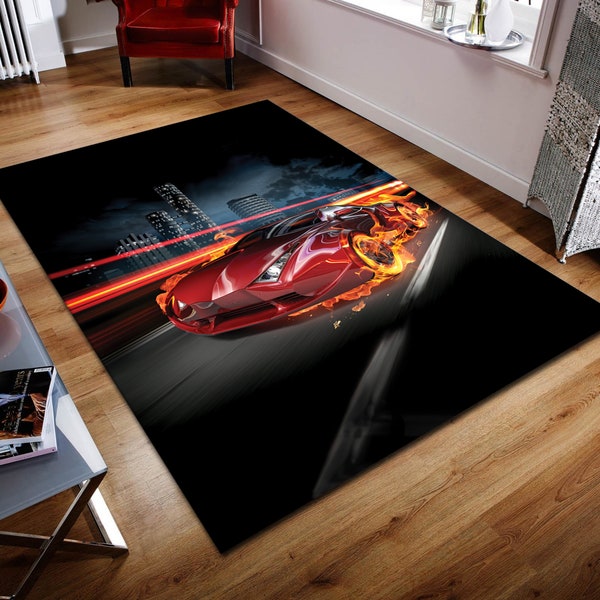 Acrylic Nascar Rug - Etsy