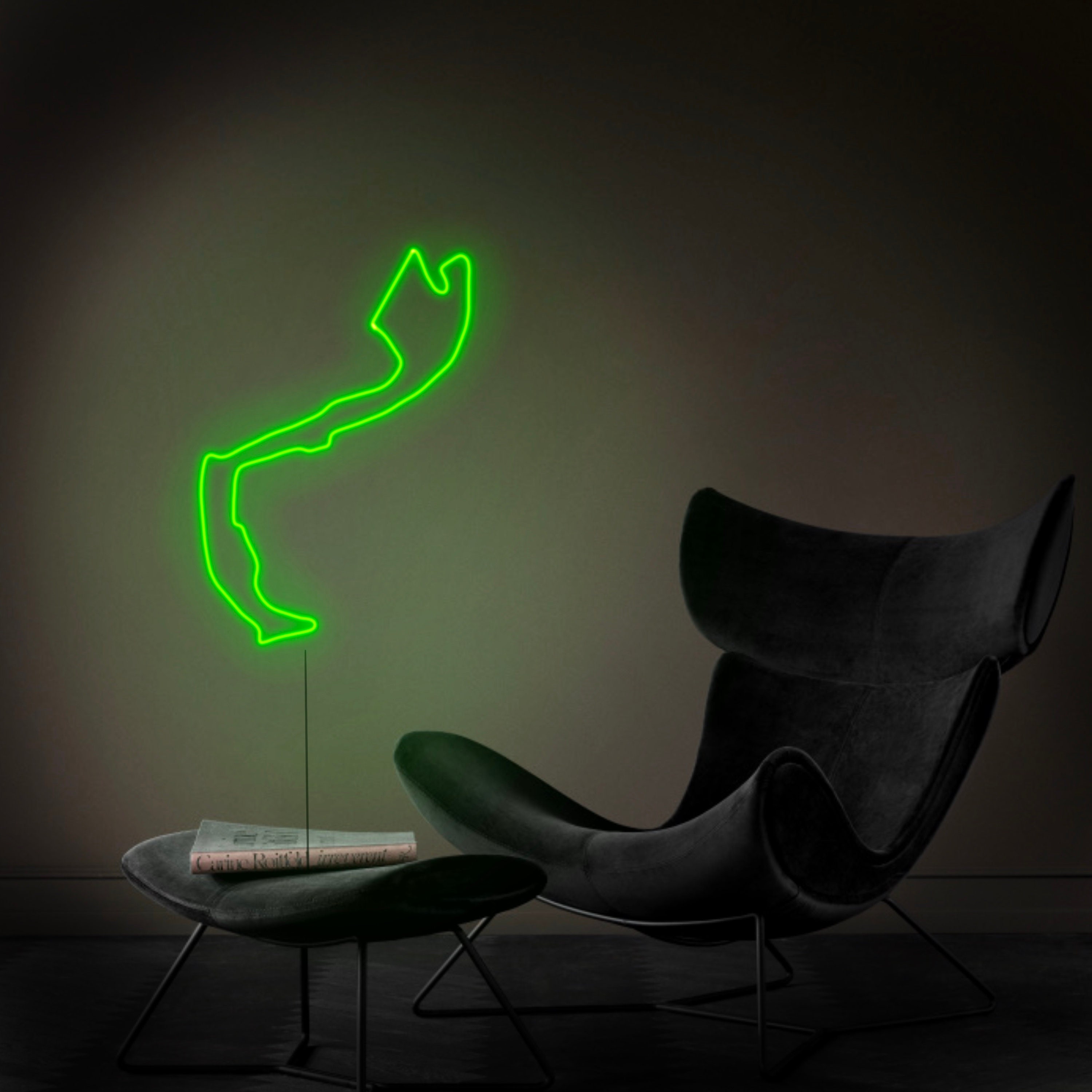 Monaco Monte Carlo Neon Sign, F1 Track Neon Sign, Birthday Gift, Monaco ...
