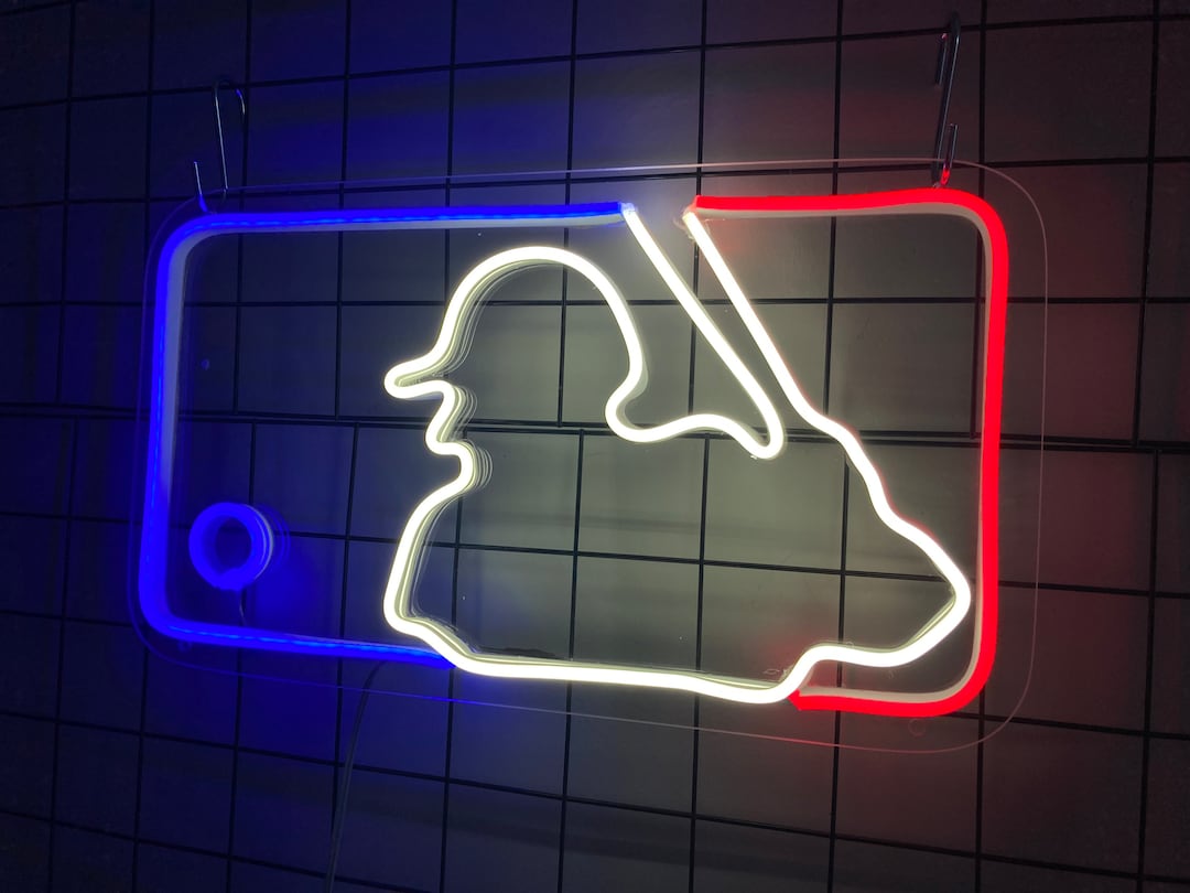 Baseball Neon Sign, Neon Baseball SHOP, Custom Baseball Neon Sign, Neon ...