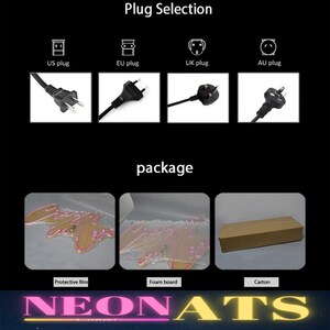 Middle Finger Icon Neon Sign, Neon Art, Middle Finger Neon Led, Room ...