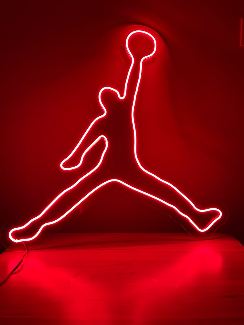 Jordan Neon Sign Neon Nike SHOP Custom Nike Neon Sign Neon - Etsy