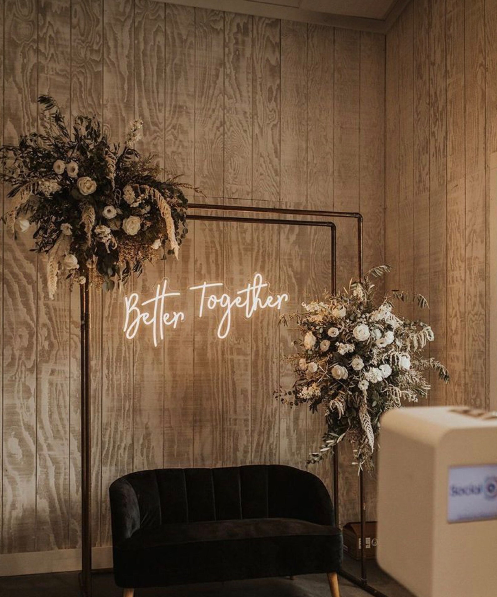 Better Together Neon Wall Art, Wedding Neon Sign, Wedding Neon Decor ...