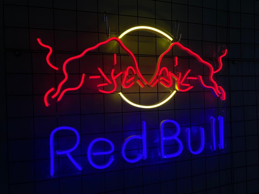 Redbull Neon Sign, Max Verstappen F1 Redbull Sign, Custom Neon Sign ...