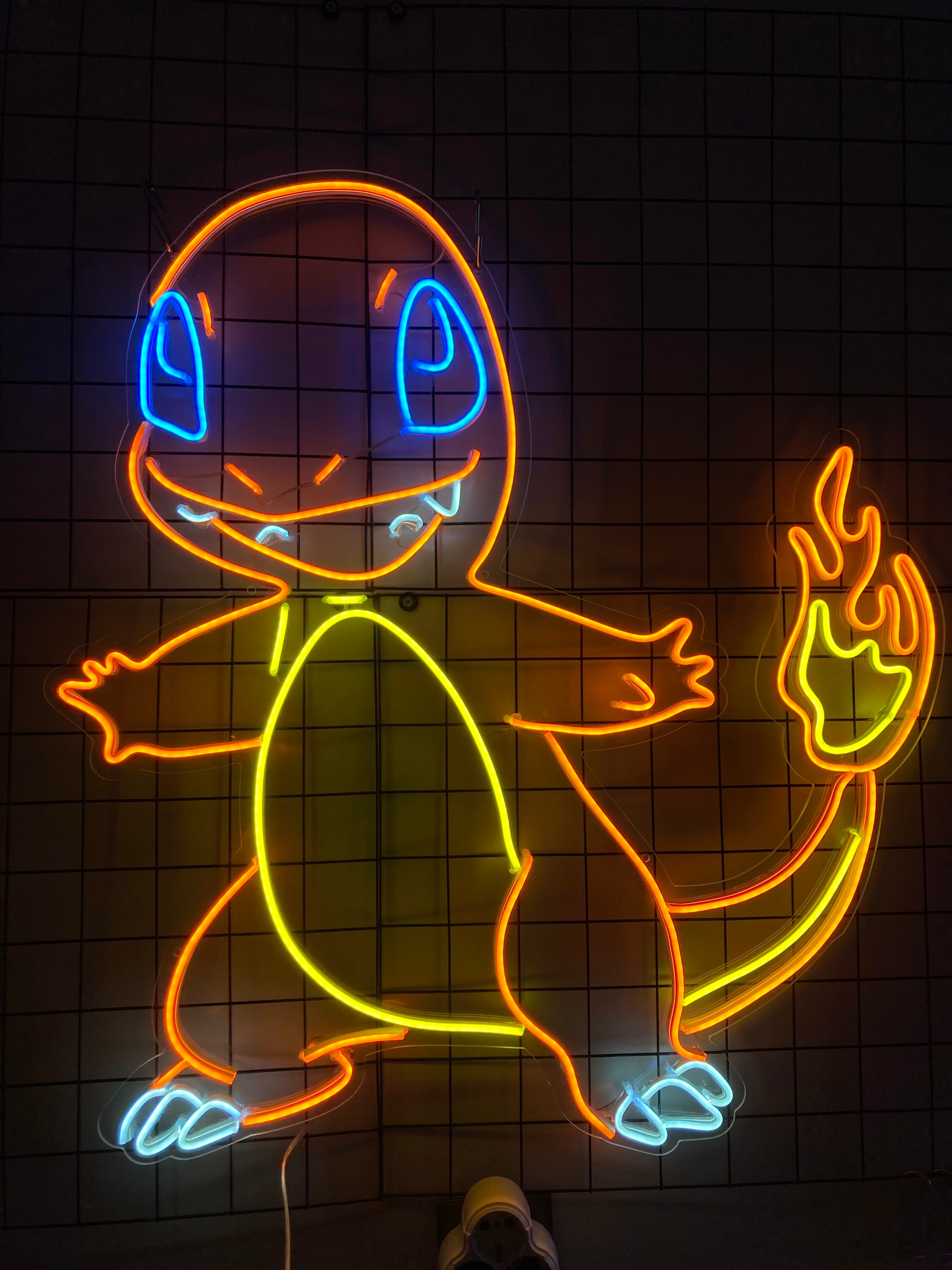 Neon Pokemon Characters Pikachu Neon Sign Monster Neon - Etsy