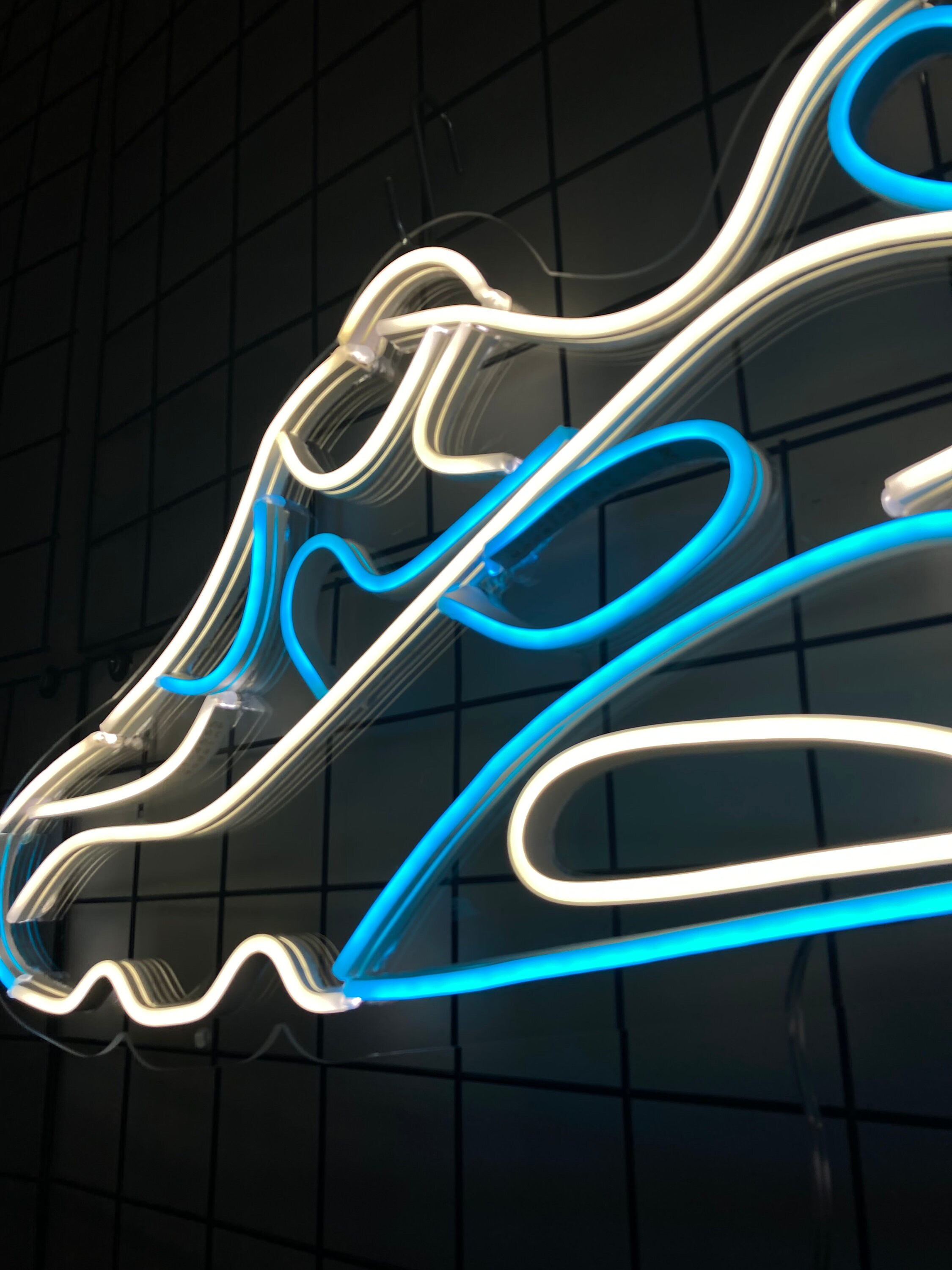 Shoes Neon Sign Custom Neon Sign Shoes Neon Led Light Blue - Etsy