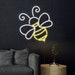 Neon Bee Sign, Neon Bee Birthday Gift, Custom Bee Sign, Personalized ...