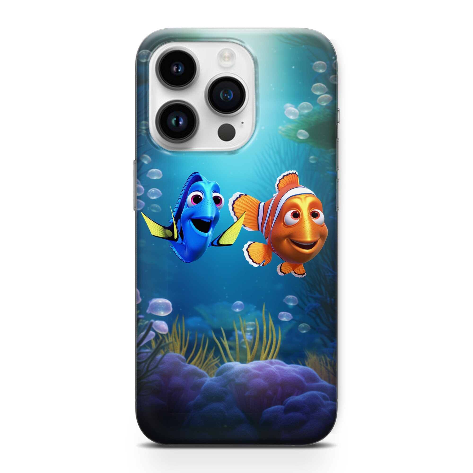 Nemo and Dory Phone Case Fish Cover iPhone 14 Pro Max, 13, 12, 11, XS ...