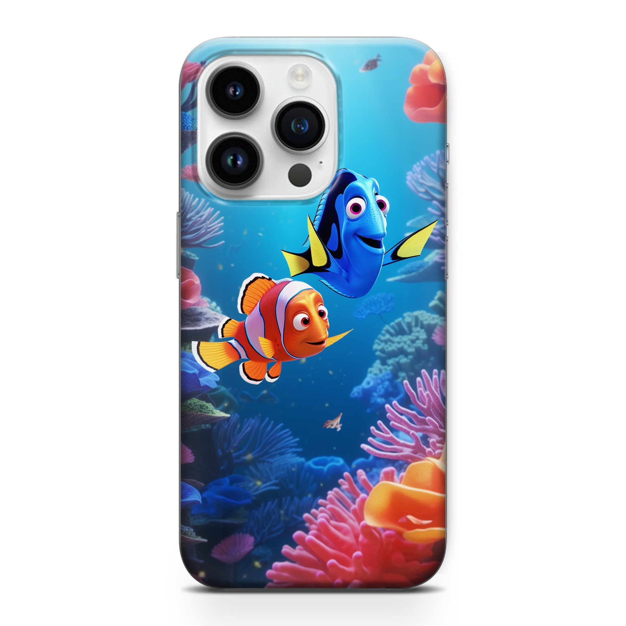 Nemo and Dory Phone Case Fish Cover iPhone 14 Pro Max, 13, 12, 11, XS ...