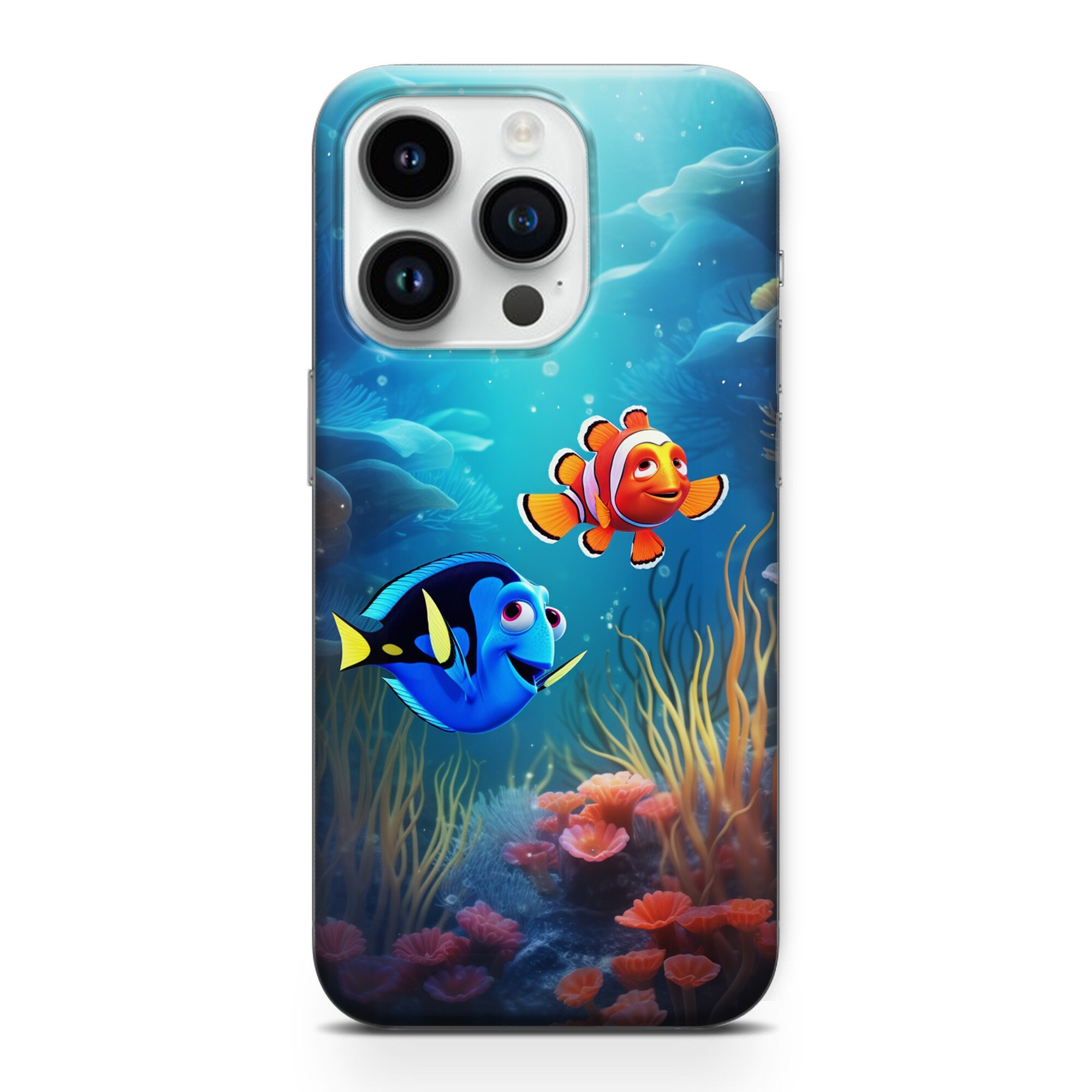 Nemo and Dory Phone Case Fish Cover iPhone 14 Pro Max, 13, 12, 11, XS ...